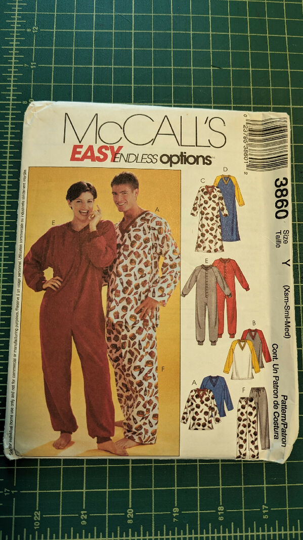 McCall's 3860 Easy Endless Options Unisex Tops, Nightshirts, Jumpsuit – Destashify