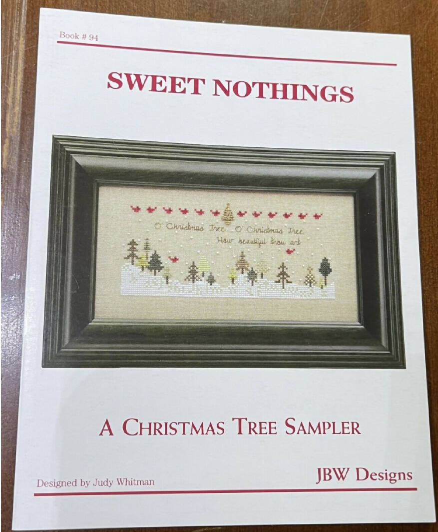 A Christmas Tree Sampler 94 Sweet Nothings JBW Designs Snow Saying Bir – Destashify