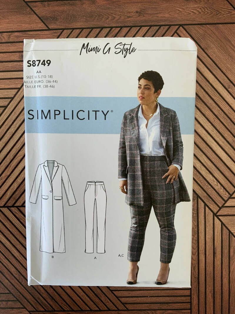 Simplicity S8749 “Mimi G Style” Size 10-18 Uncut/Factory Folded – Destashify