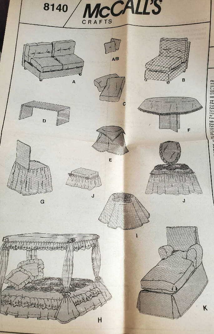 Uncut McCall's Pattern 8140 – Destashify