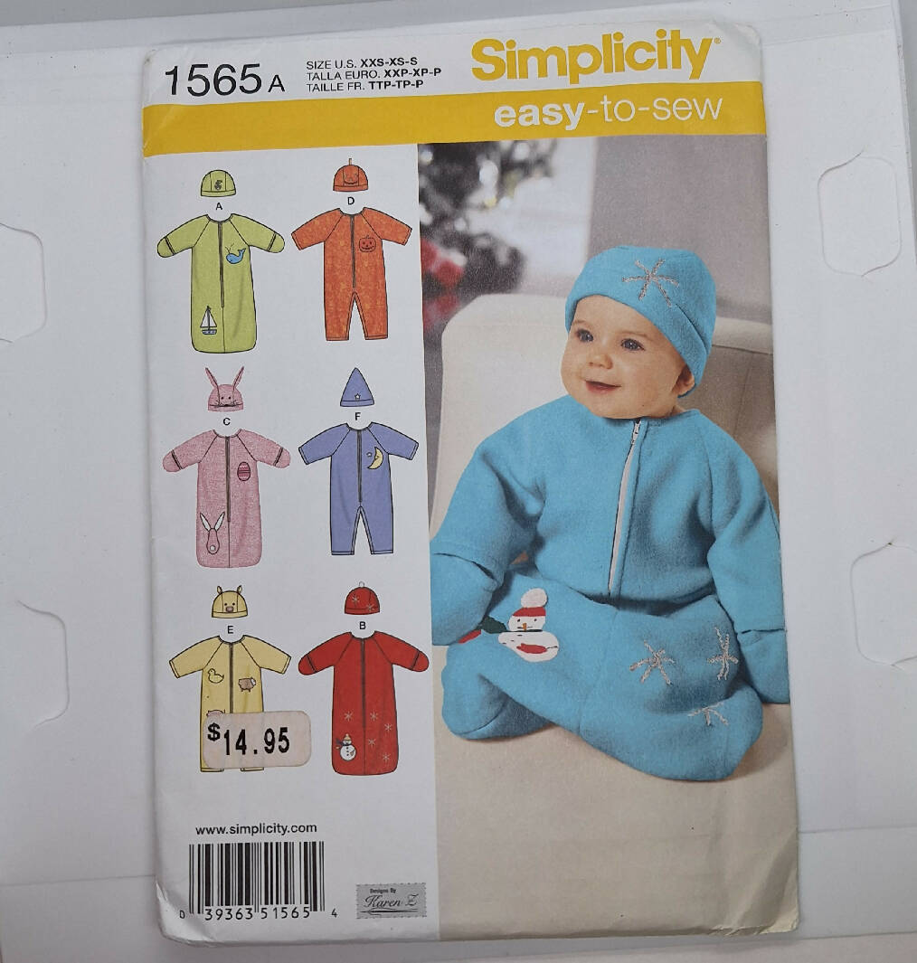 Simplicity easy to sew baby clothes – Destashify