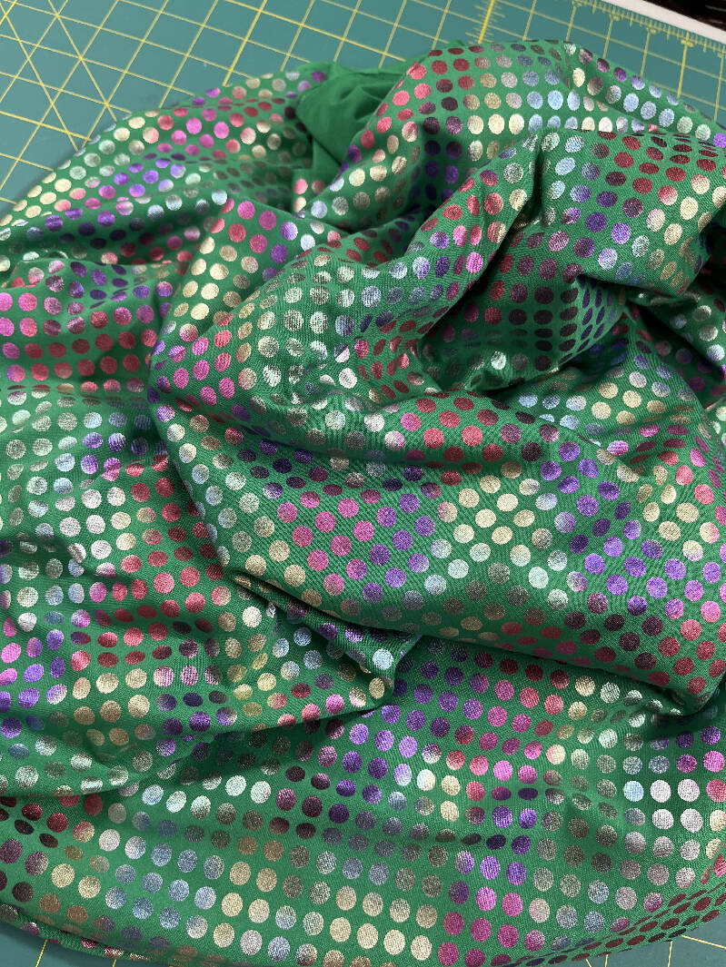 Colorful Metallic knit 3 yards 60” wide – Destashify