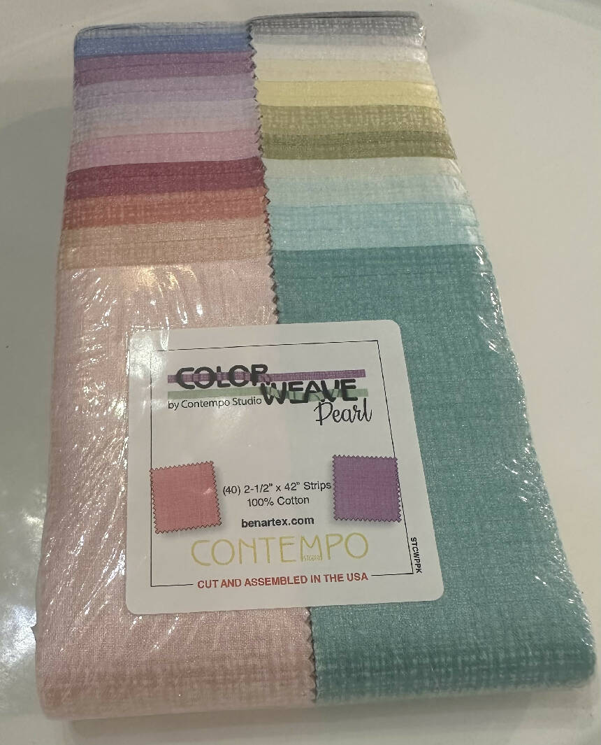 Color Weave Pearl by Benartex Strips – Destashify