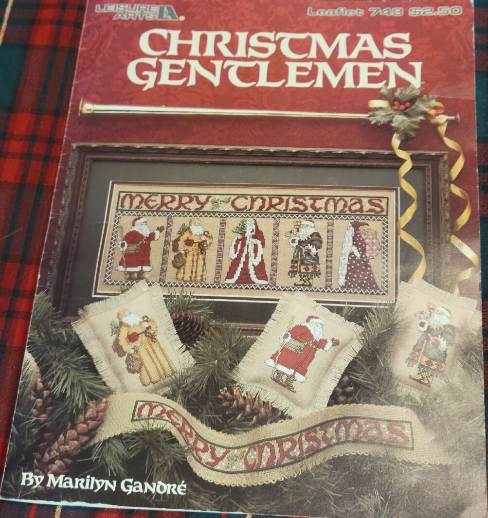 Christmas Gentlemen Cross Stitch Pattern – Destashify