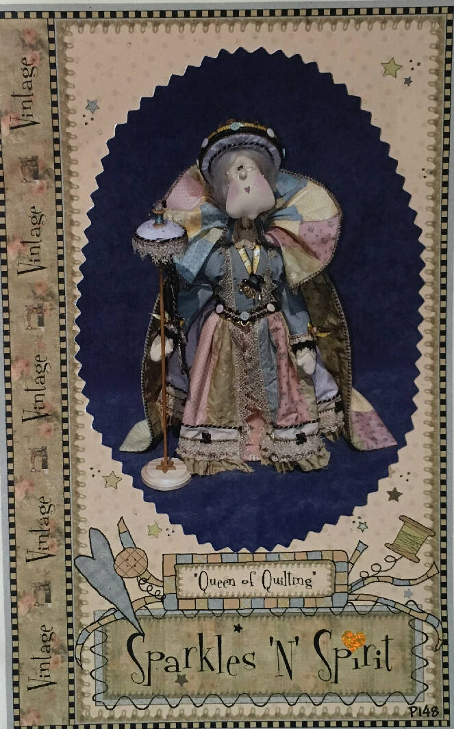 PATTERN Queen of Quilting Sparkles N Spirit Doll Pattern – Destashify
