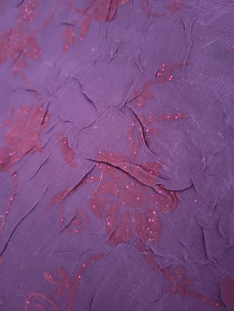 Purple Sparkley 3.5 yards 52" wide – Destashify