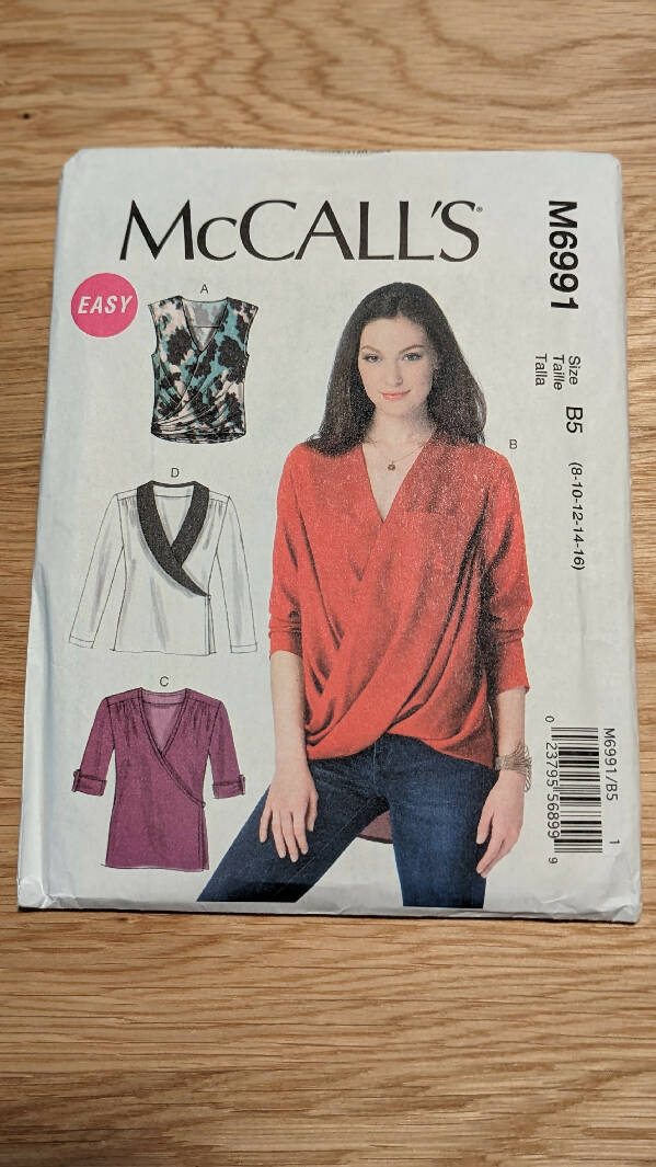 McCall's M6991 Easy Blouse Pattern – Destashify